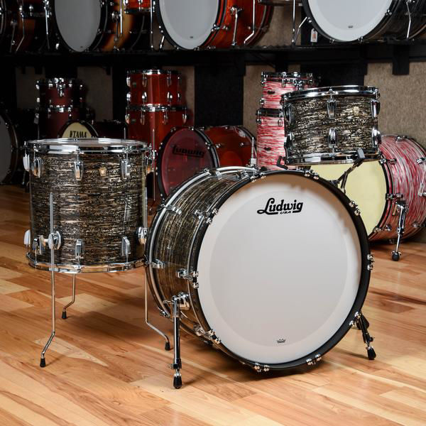 Slagverk Ludwig Classic Maple Jazzette 18 Shell Pack, m/Atlas Mount ...