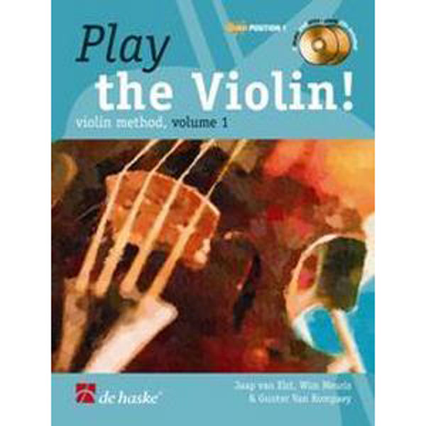 Play the Violin! Part 1 Violin Method Book and 2 CDs|Musikk-Miljø