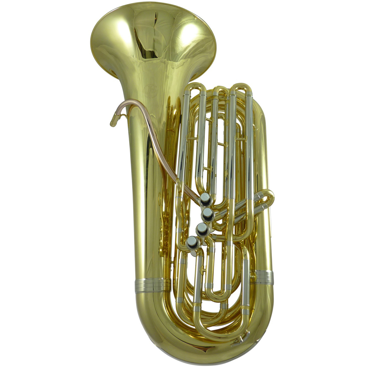 Tuba Bb JP179B - 4 ventiler front, Lakkert|Musikk-Miljø