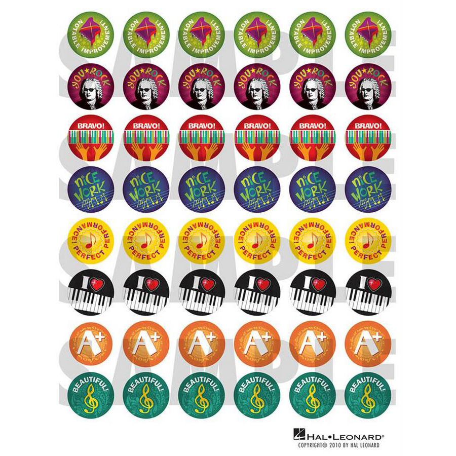 Klistremerker Music Award Stickers - Musikk-Miljø