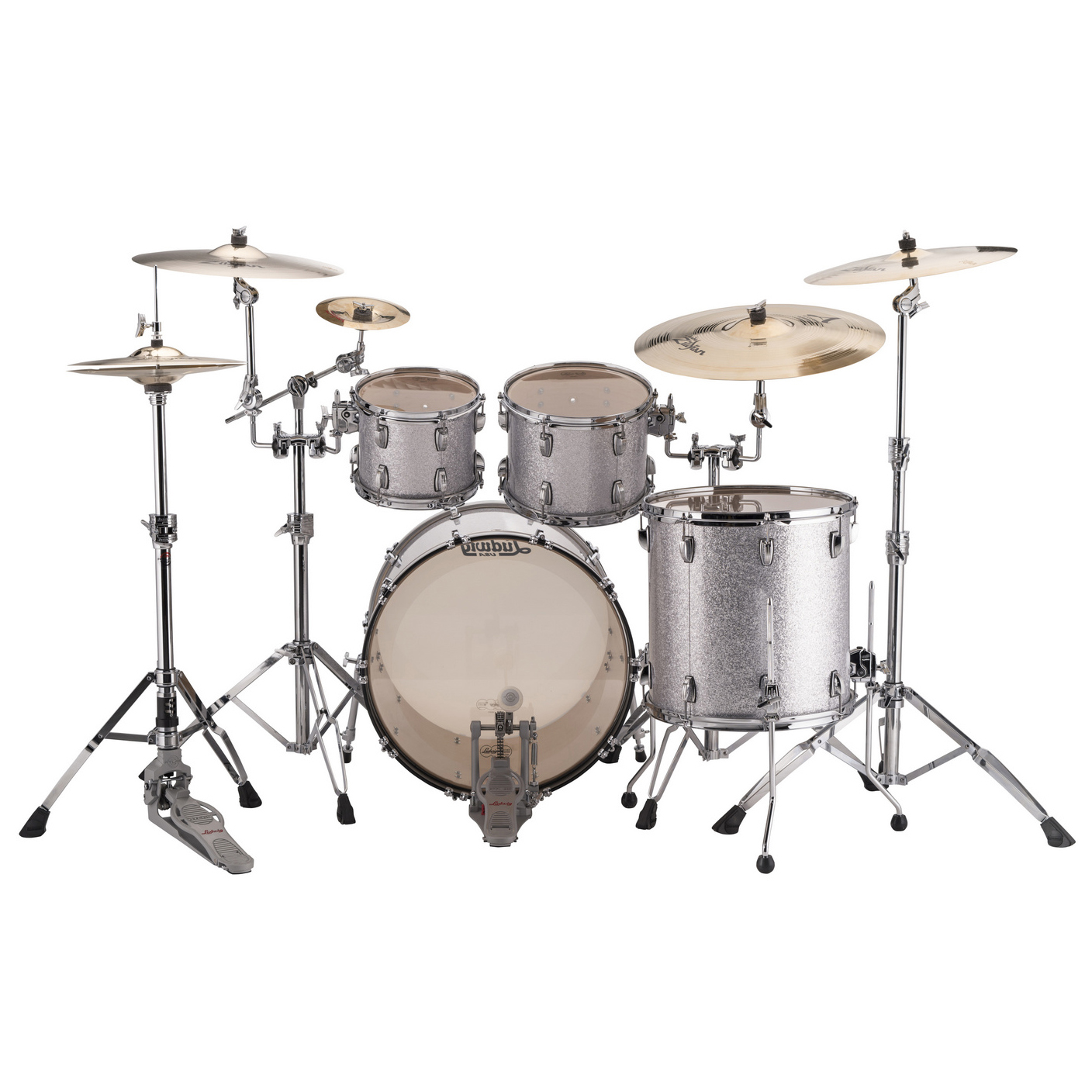 Trommesett Ludwig Classic Maple Mod 22 Shell Pack, m/Atlas Mount ...