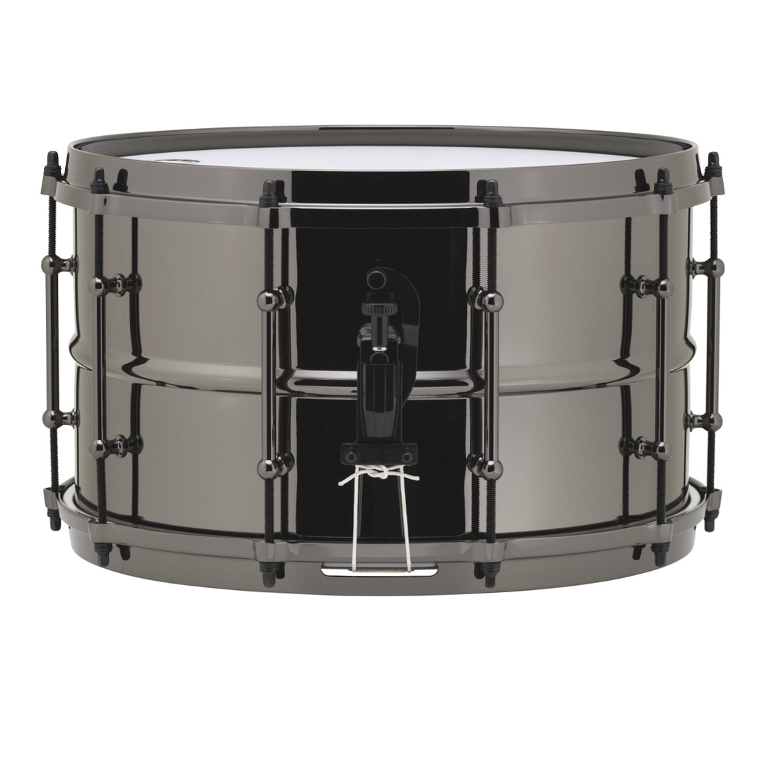 Skarptromme Ludwig Black Magic LW0814, 14x8, Black Hardware, Die-Cast ...
