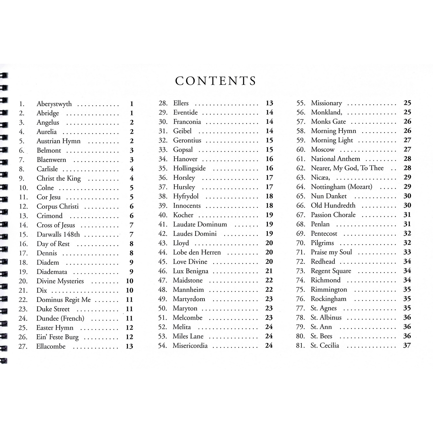 120 hymns for Brass & Wind Band Short Score A4 - Musikk-Miljø