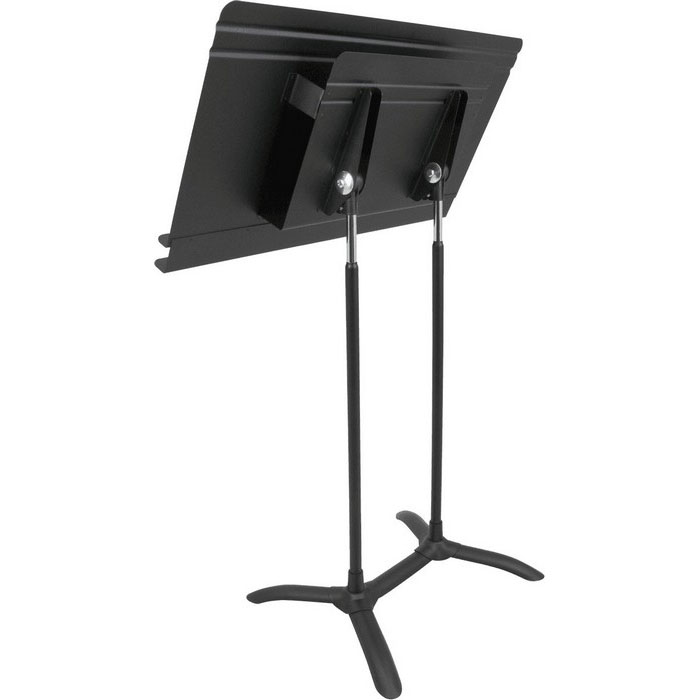 Dirigentpult Manhasset #54, Regal Director Stand, Black, Trinnløs ...