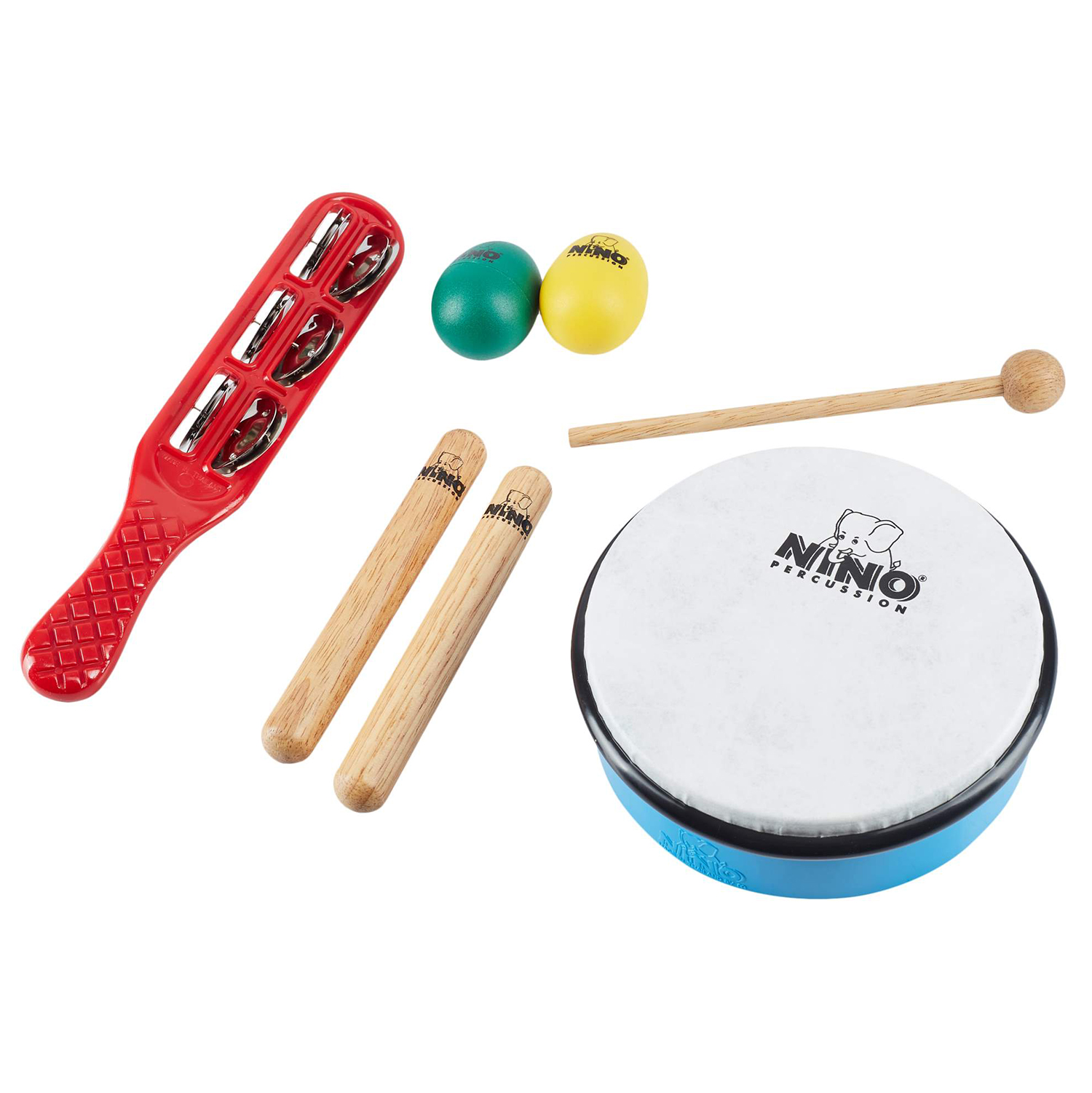 Perkusjonssett Nino NINOSET3, 7 stk. Diverse Små Instrumenter - Musikk ...
